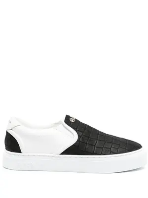 HIDE&JACK Fuji Croco Slip-on Sneakers