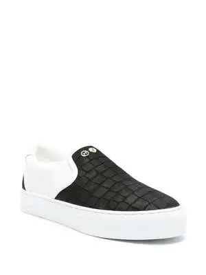 HIDE&JACK Fuji Croco Slip-on Sneakers