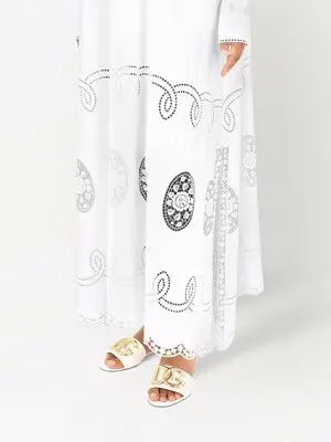 Dolce & Gabbana Embroidered Long Kaftan