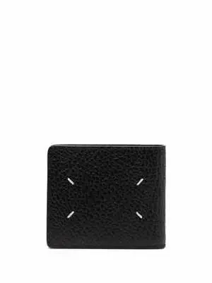 MAISON MARGIELA Four-stitches Leather Wallet - Black