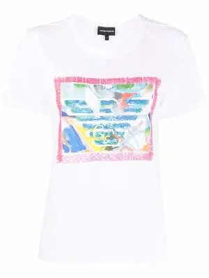 Emporio Armani Logo-print Cotton T-shirt