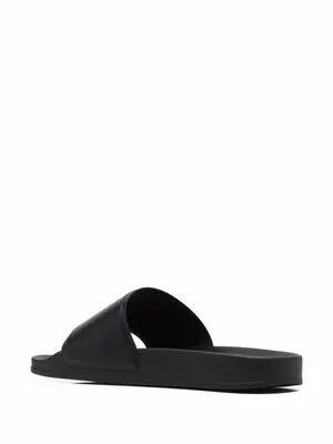 MSGM Logo-print Slides - Black