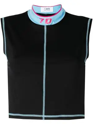 7 Days Active Office Wear Performance Tops For Women