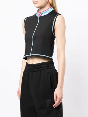 7 DAYS ACTIVE Logo-print Sleeveless Top