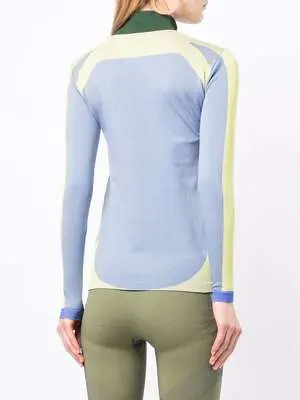 7 DAYS ACTIVE Long-sleeved Half-zip Jumper - Blue