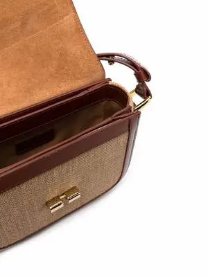 A.p.c. Mini Grace Jute Crossbody Bag