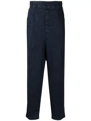 RITO STRUCTURE Cropped Linen Jeans