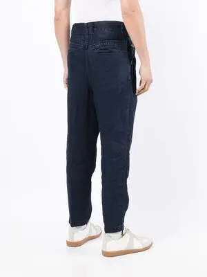 RITO STRUCTURE Cropped Linen Jeans
