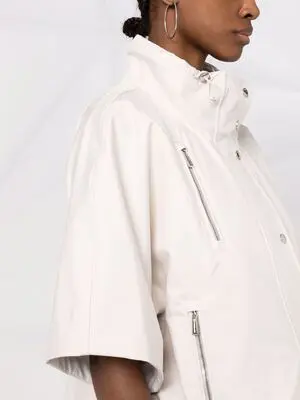 MOORER Lightweight Hooded Jacket - Neutrals