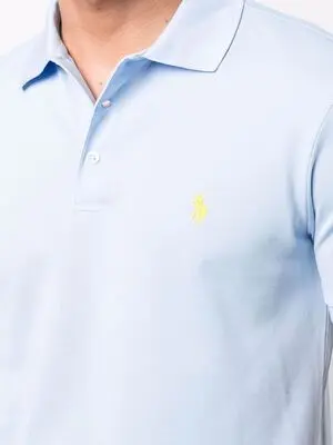 Polo Ralph Lauren Polo Pony Cotton Polo Shirt - Blue