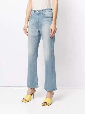 TU ES MON TRESOR The Amethyst Flare Leg Jeans - Blue