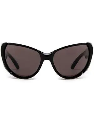 Balenciaga Xpander Butterfly-frame Sunglasses Black