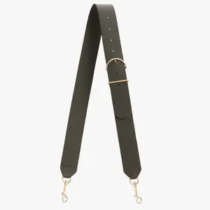 Cuyana Adjustable Wide Luggage Strap Dark Olive