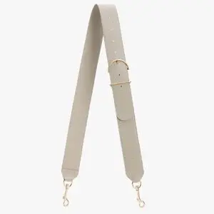 Cuyana Adjustable Wide Luggage Strap Grey