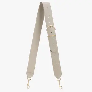 Cuyana Adjustable Wide Luggage Strap Light Stone