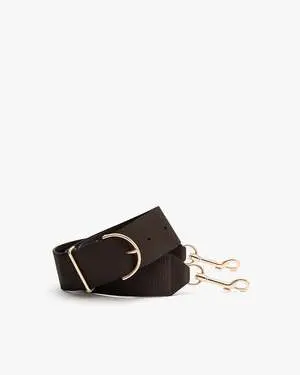Cuyana Adjustable Wide Luggage Strap - Mocha