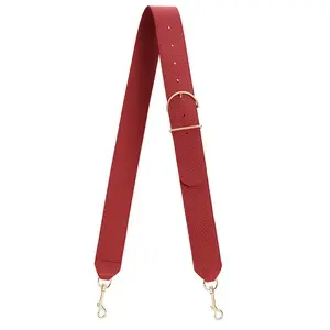 Cuyana Adjustable Wide Luggage Strap Poppy