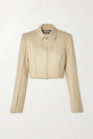 Jacquemus Limao Cropped Linen Jacket