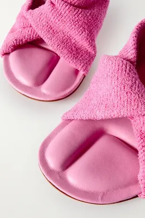 Jacquemus Bagnu Twisted Terry Mules