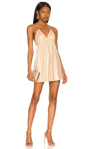 Superdown Margo Halter Shift Dress