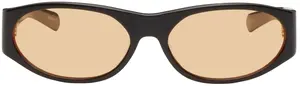 FLATLIST FLATLIST EYEWEAR Black Eddie Kyu Sunglasses - Black/orange
