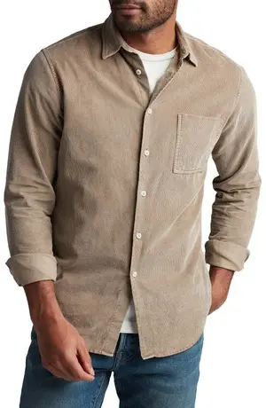 ROAN Nobel Fine Wale Corduroy Button-up Shirt