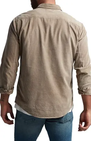ROAN Nobel Fine Wale Corduroy Button-up Shirt