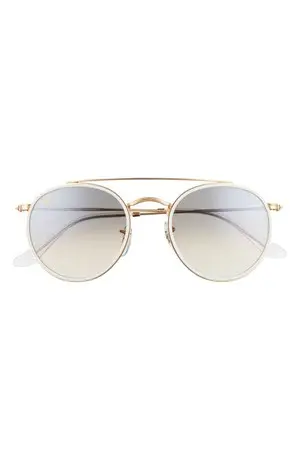Ray-ban Ray-Ban 51mm Aviator Sunglasses Legend Gold/gradient Grey