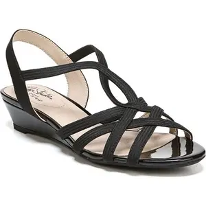 LIFESTRIDE Strappy Slingback Sandal - Black