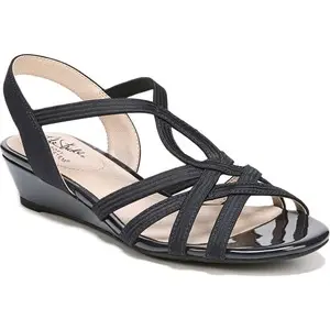 LIFESTRIDE Strappy Slingback Sandal - Navy