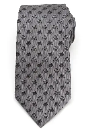 CUFFLINKS, INC. Cufflinks, Inc. Star Wars Silk Tie Gray
