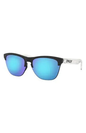 Oakley 63mm Mirrored Oversized Sunglasses