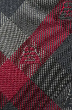 CUFFLINKS, INC. Darth Vader Plaid Neck Tie