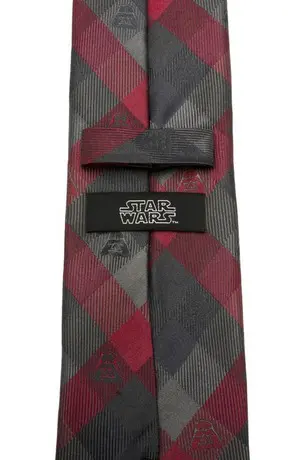 CUFFLINKS, INC. Darth Vader Plaid Neck Tie