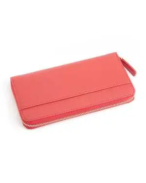 ROYCE NEW YORK Rfid Blocking Continental Wallet, Personalized One-color