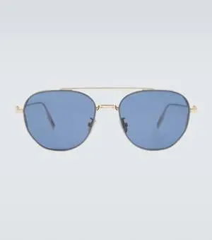 Dior Dior Eyewear Aviator Sunglasses Blue