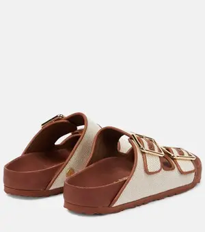 BIRKENSTOCK 1774 Arizona Canvas Slides