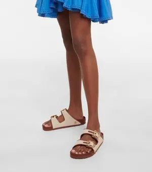 BIRKENSTOCK 1774 Arizona Canvas Slides