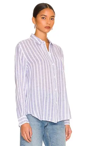 Rails Charli Button-up Shirt - Rhone Stripe
