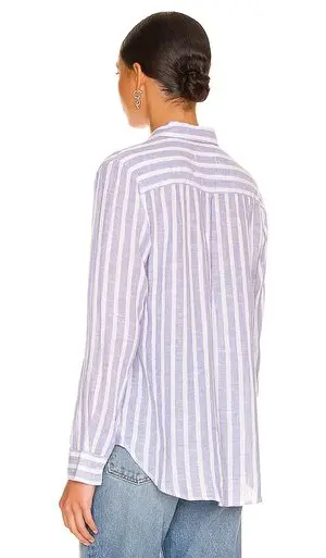 Rails Charli Button-up Shirt - Rhone Stripe