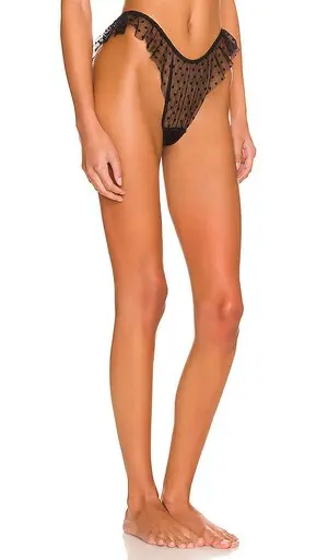 Only Hearts Butterfly Brief - Black