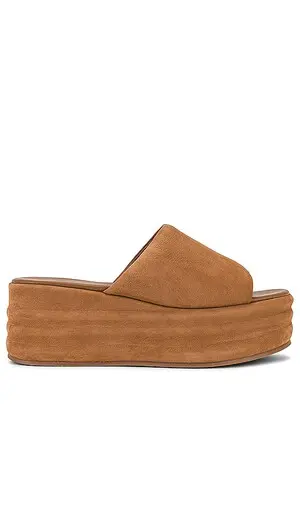 Free People Platform Mules - Tan