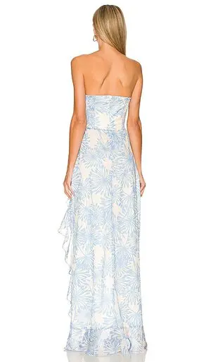 Amanda Uprichard X Eden Gown - Wish Print