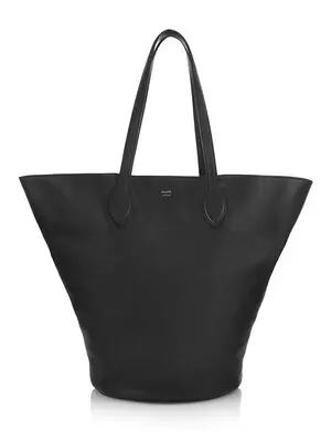 Khaite Osa Circle Leather Tote Bag