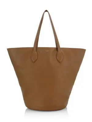Khaite Osa Circle Leather Tote Bag