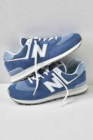 NEW BALANCE New Balance 574 Lace-Up Sneakers Blue / White