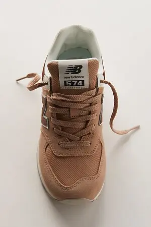 NEW BALANCE New Balance 574 Lace-Up Sneakers Flat Taupe/rich Oak