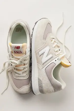 NEW BALANCE New Balance 574 Lace-Up Sneakers Nb 102 White