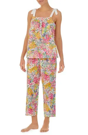 Kate Spade New York Kate Spade New York Printed Crop Pajama Set Multi