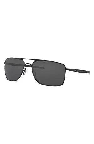 Oakley Gauge 8 Aviator Sunglasses - Black